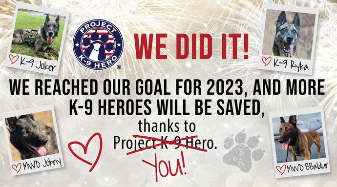 Project K-9 Hero | Protecting Those Who Protected Us!