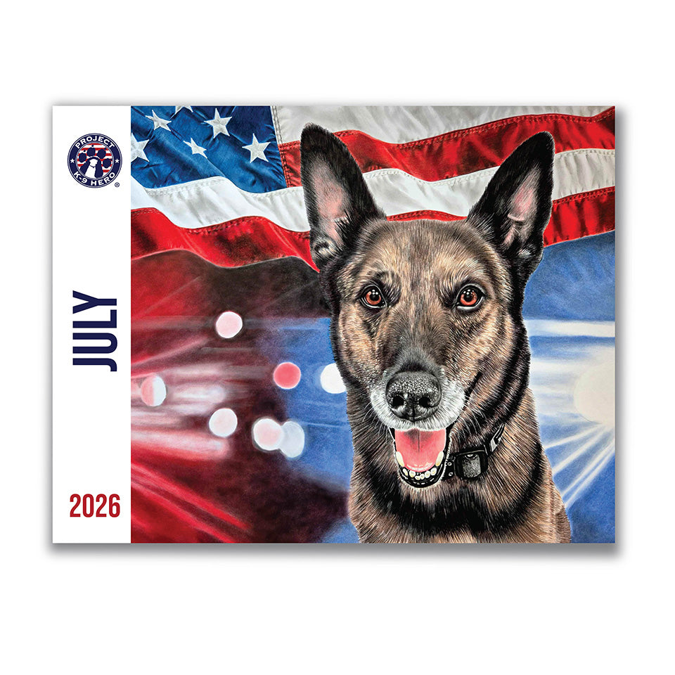 2026 Memorial Calendar – Project K-9 Hero