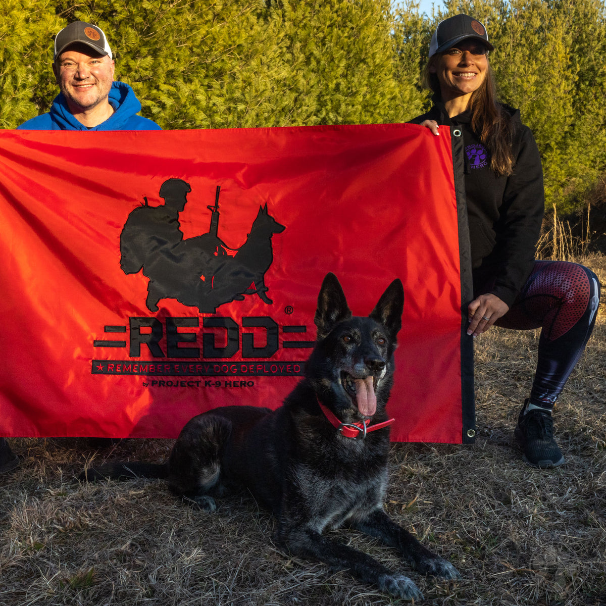 Project K-9 Hero REDD Flag, Embroidered, DuraSleek™ Polyster, Made by ...